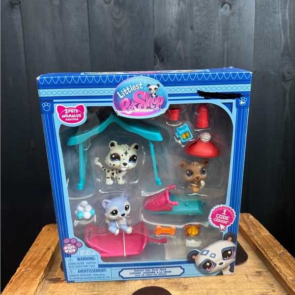 Littlest Pet Shop | Toys | Littlest Pet Shop Blue And Pink Playset ...